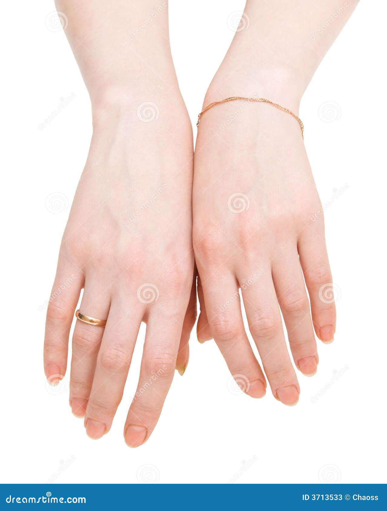 Two Woman Hands Backside View Stock Image - Image of female, fashion ...