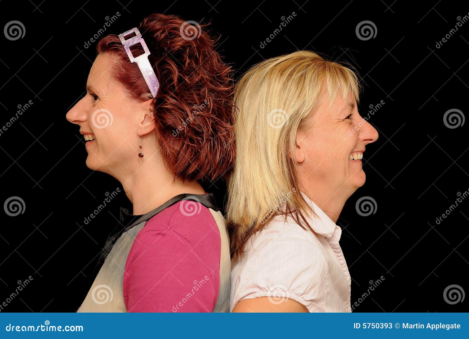 Two women back to back stock image. Image of older, friendship - 5750393