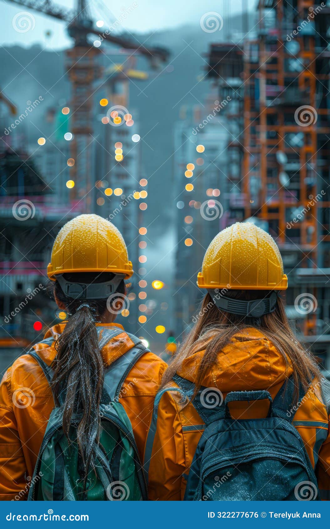 Women Construction Workers Logo Vector Icon Template | CartoonDealer ...