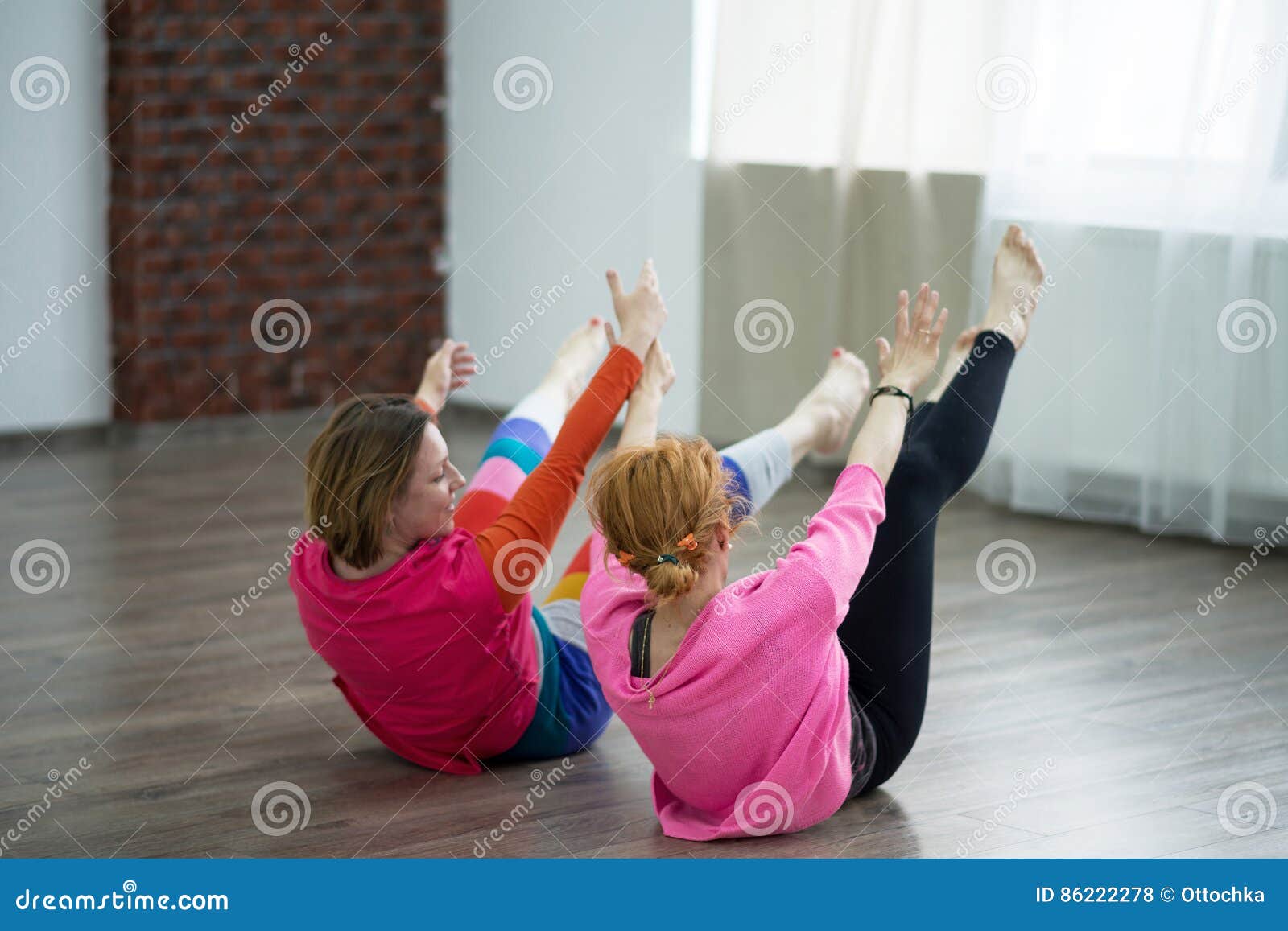 Two Women Dancing Dance Contact Improvisation Stock Photo - Image of ...