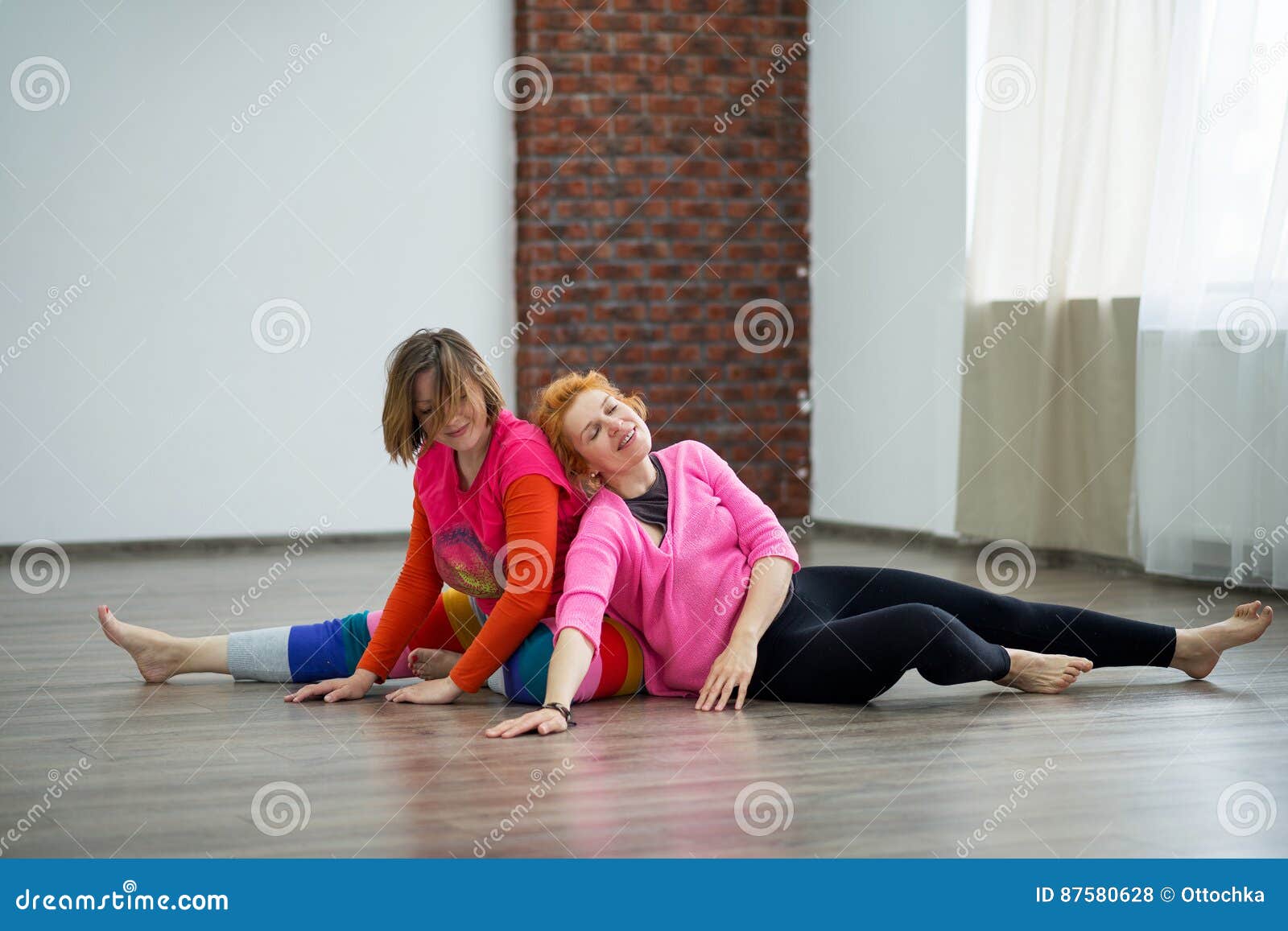 Two Women Dancing Dance Contact Improvisation Stock Photo - Image of ...