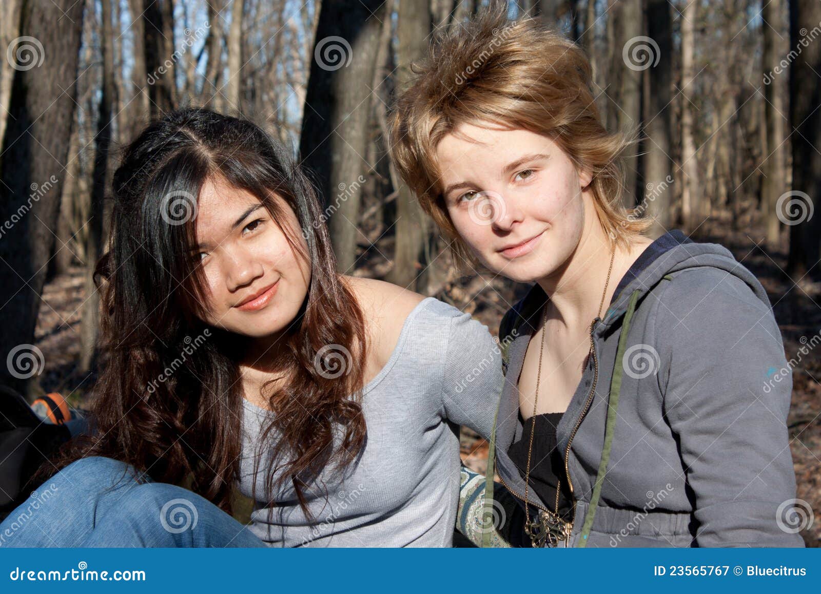 Two Women Hanging Out stock image. Image of standing - 23565767