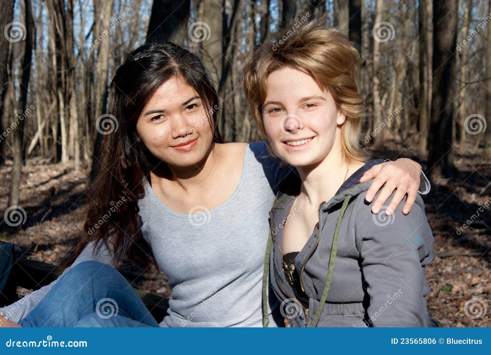 Two Women Hanging Out stock photo. Image of photograph - 23565806