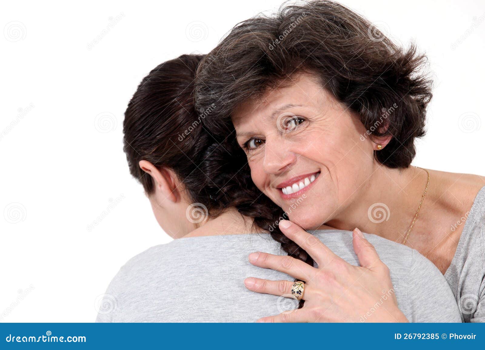 Two women hugging stock image. Image of generation, parent - 26792385