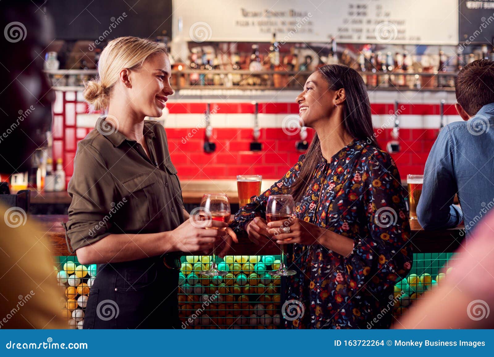 Party Women Socializing