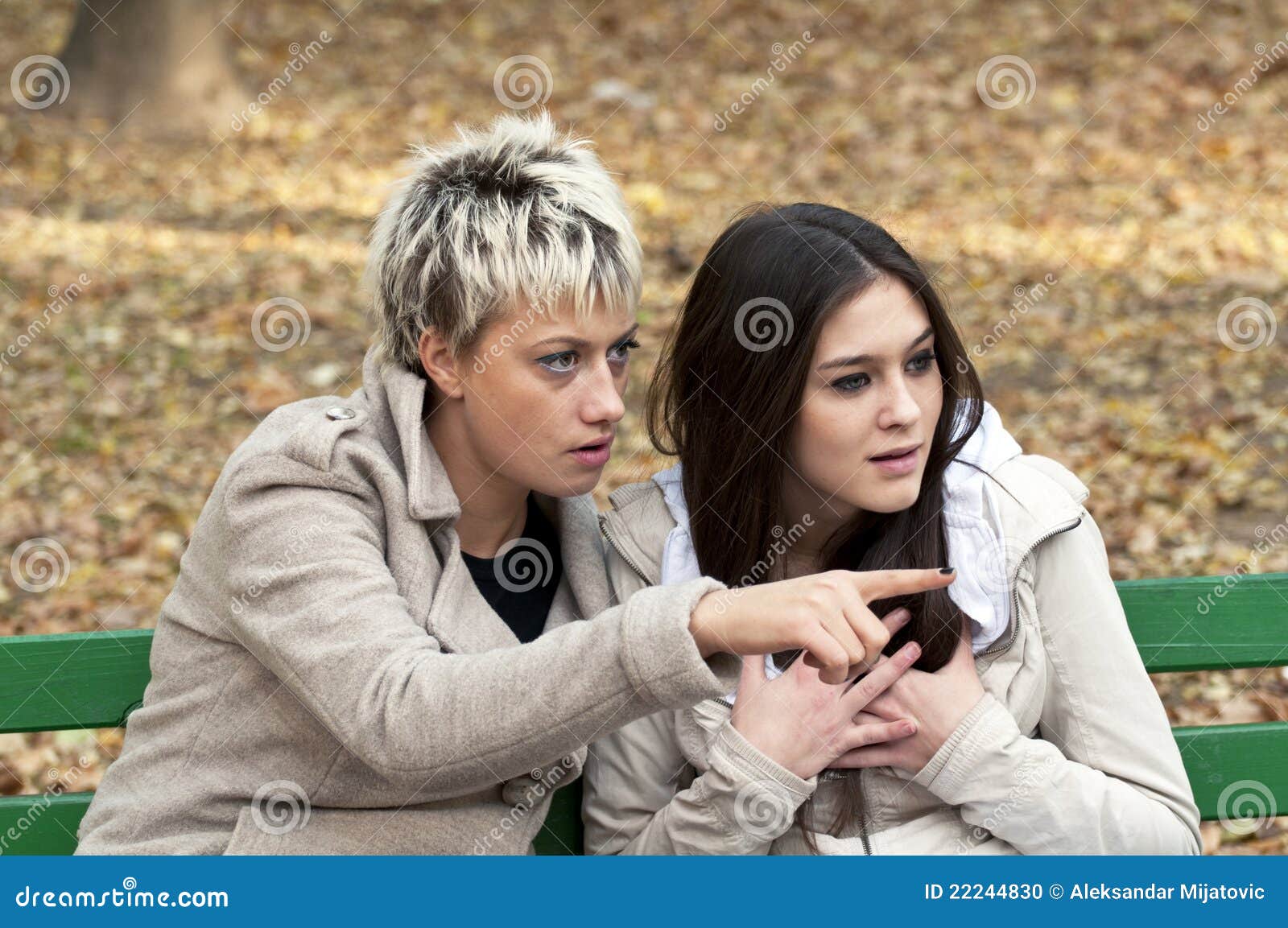 Two Women Whispering and Smiling Stock Photo - Image of european ...