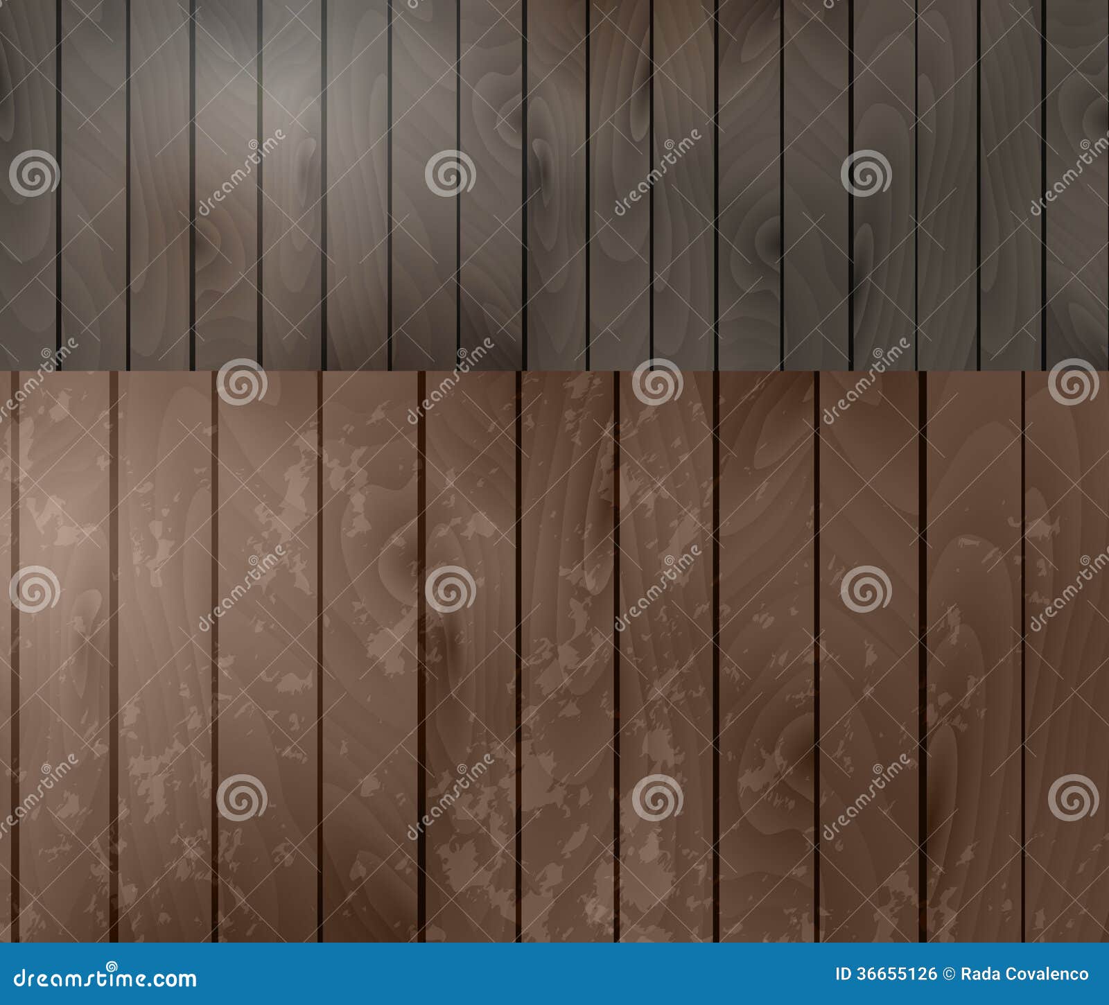 Two wood textures stock vector. Illustration of pattern - 36655126