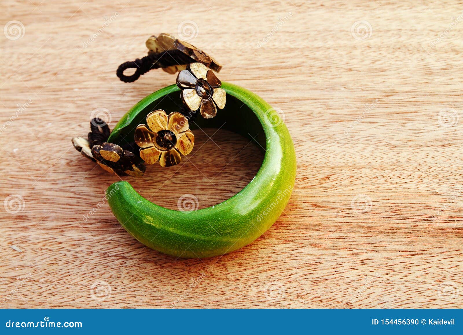 Two wooden bangle stock photo. Image of pretty, background - 154456390