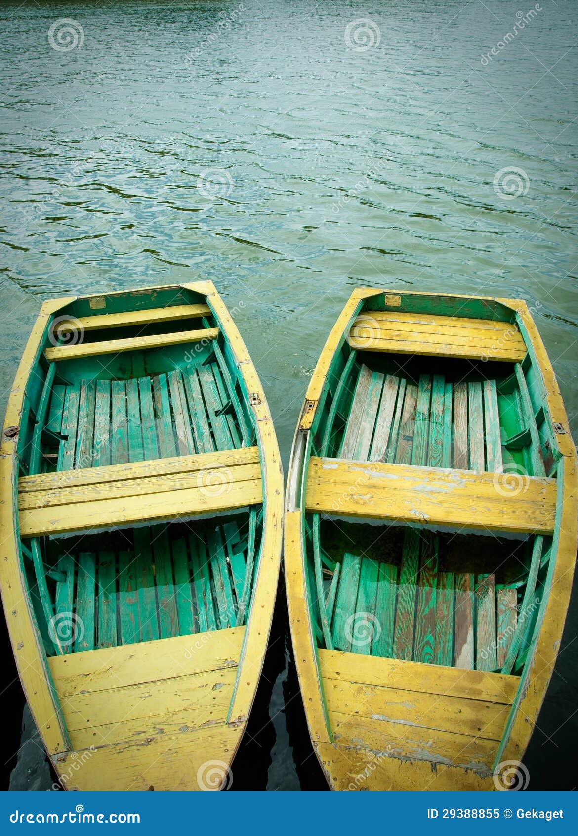 Two wooden boats berth stock image. Image of berth, waiting - 29388855