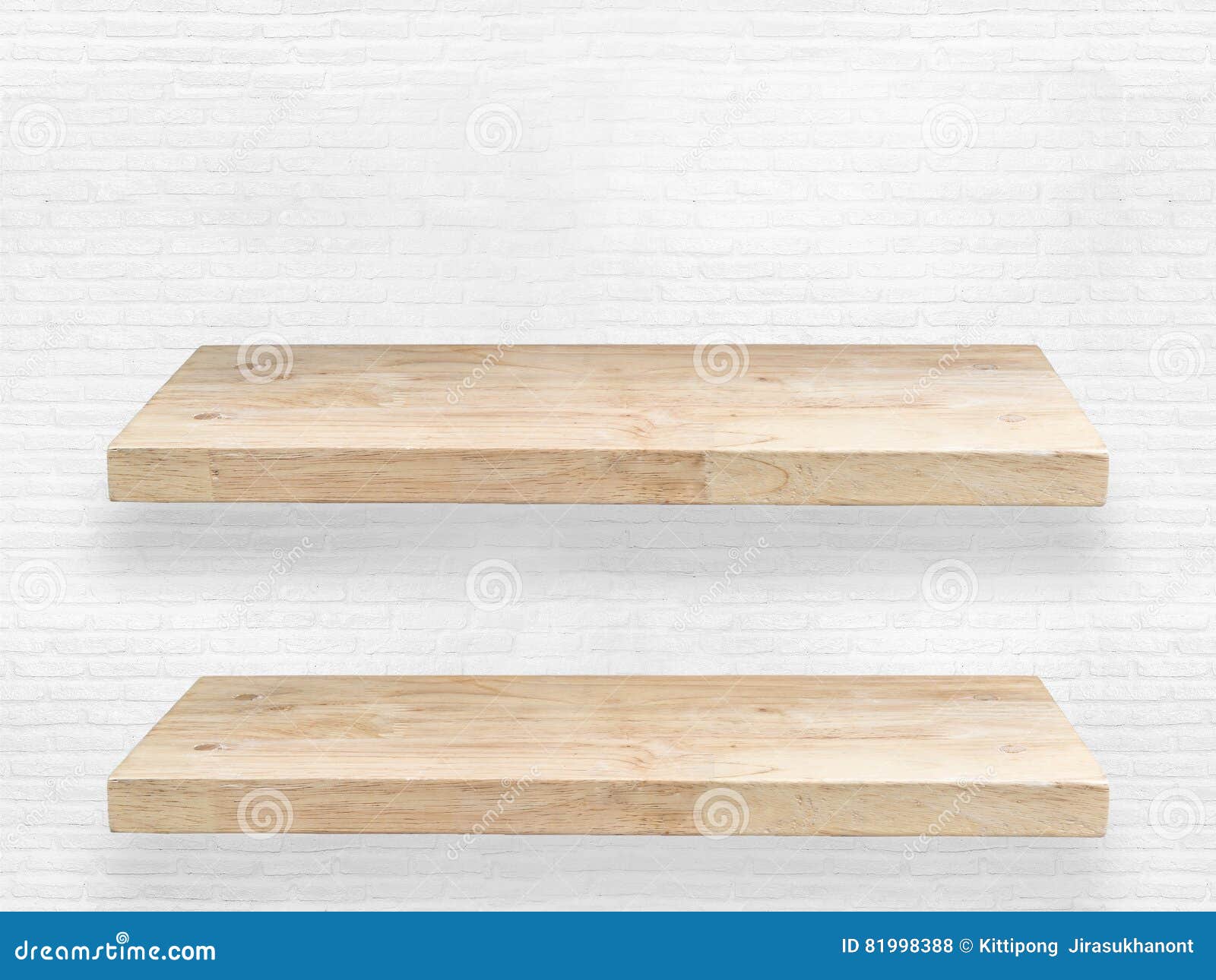 Two wooden shelves stock photo. Image of slat, style - 81998388