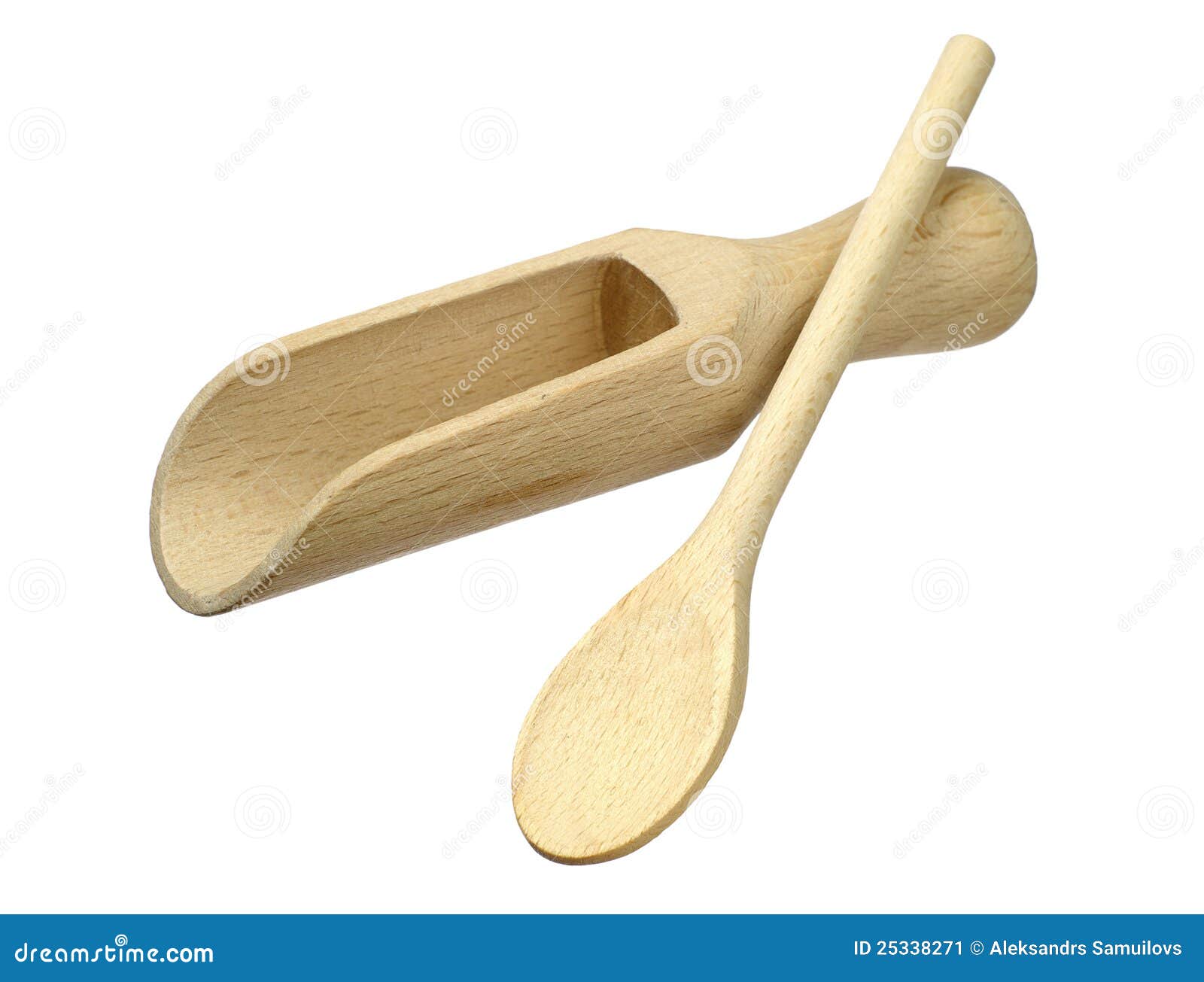 Two wooden spoon stock image. Image of kitchen, closeup - 25338271