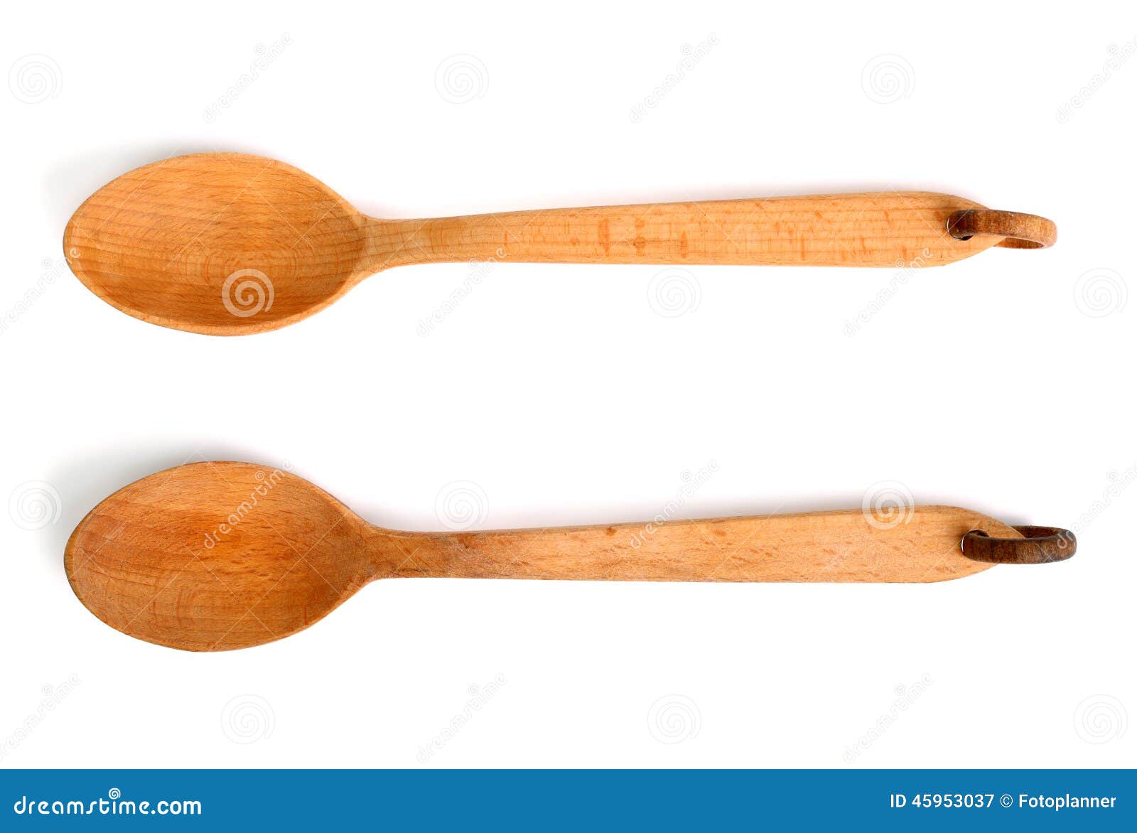 Two wooden spoons stock image. Image of spoon, background - 45953037
