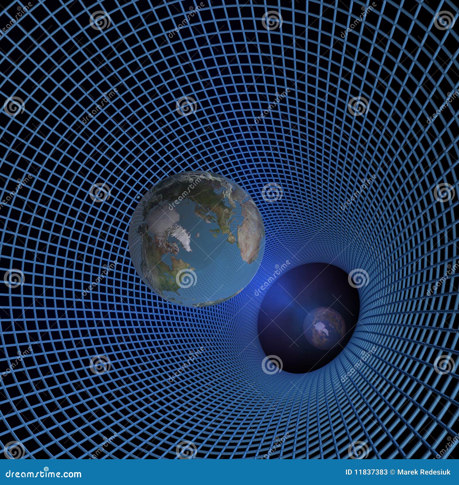 Two worlds stock illustration. Illustration of divisions - 11837383