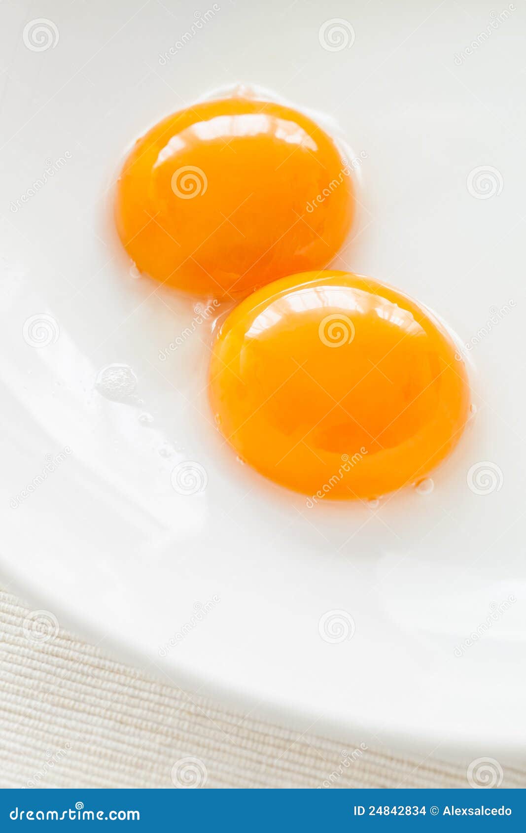 Two yolks stock photo. Image of organic, product, macro - 24842834