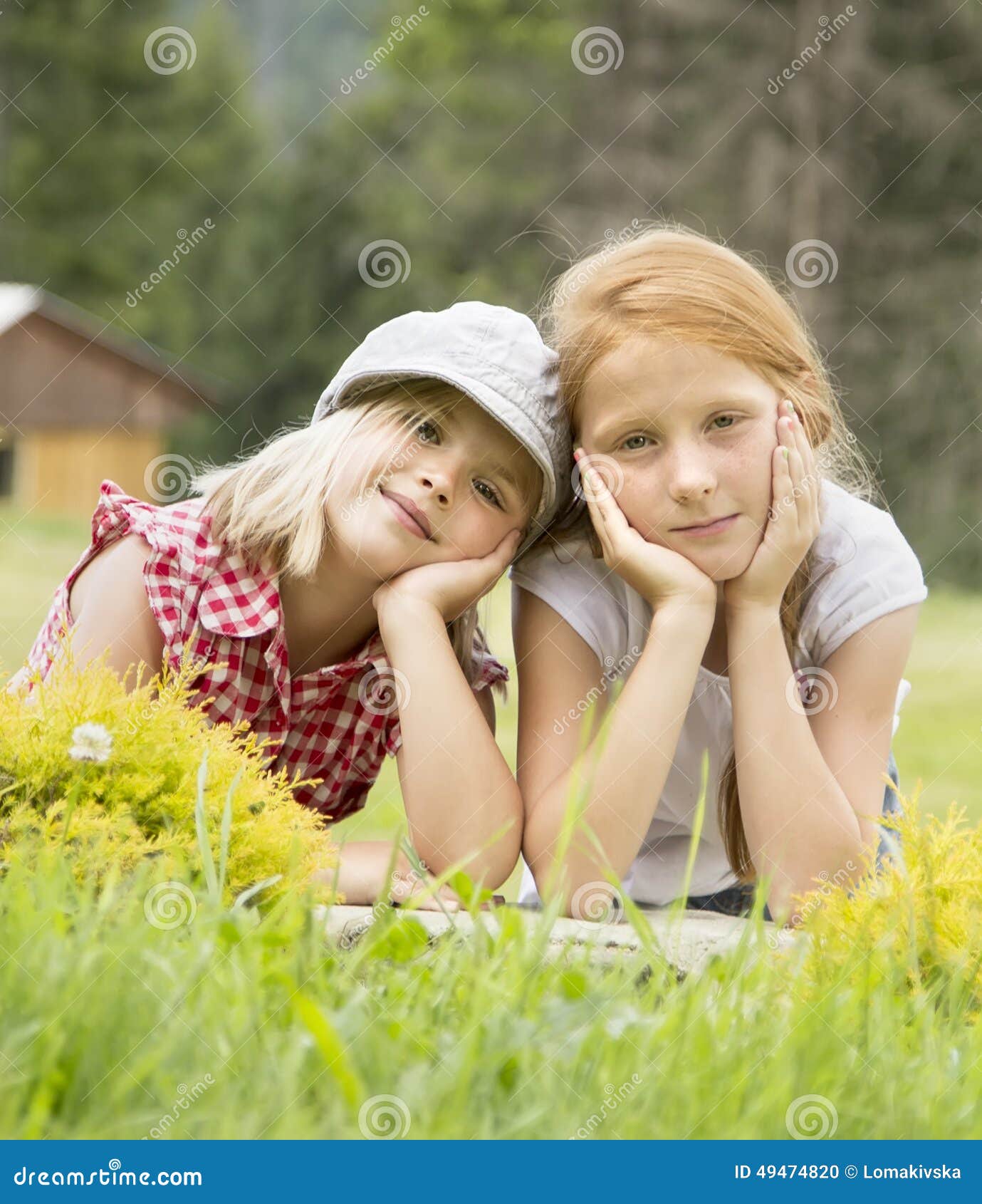 Two Young Beautiful Girls Smiling Stock Photo - Image of little ... Two Young Beautiful Girls Smiling Stock Photo - Image of little ...