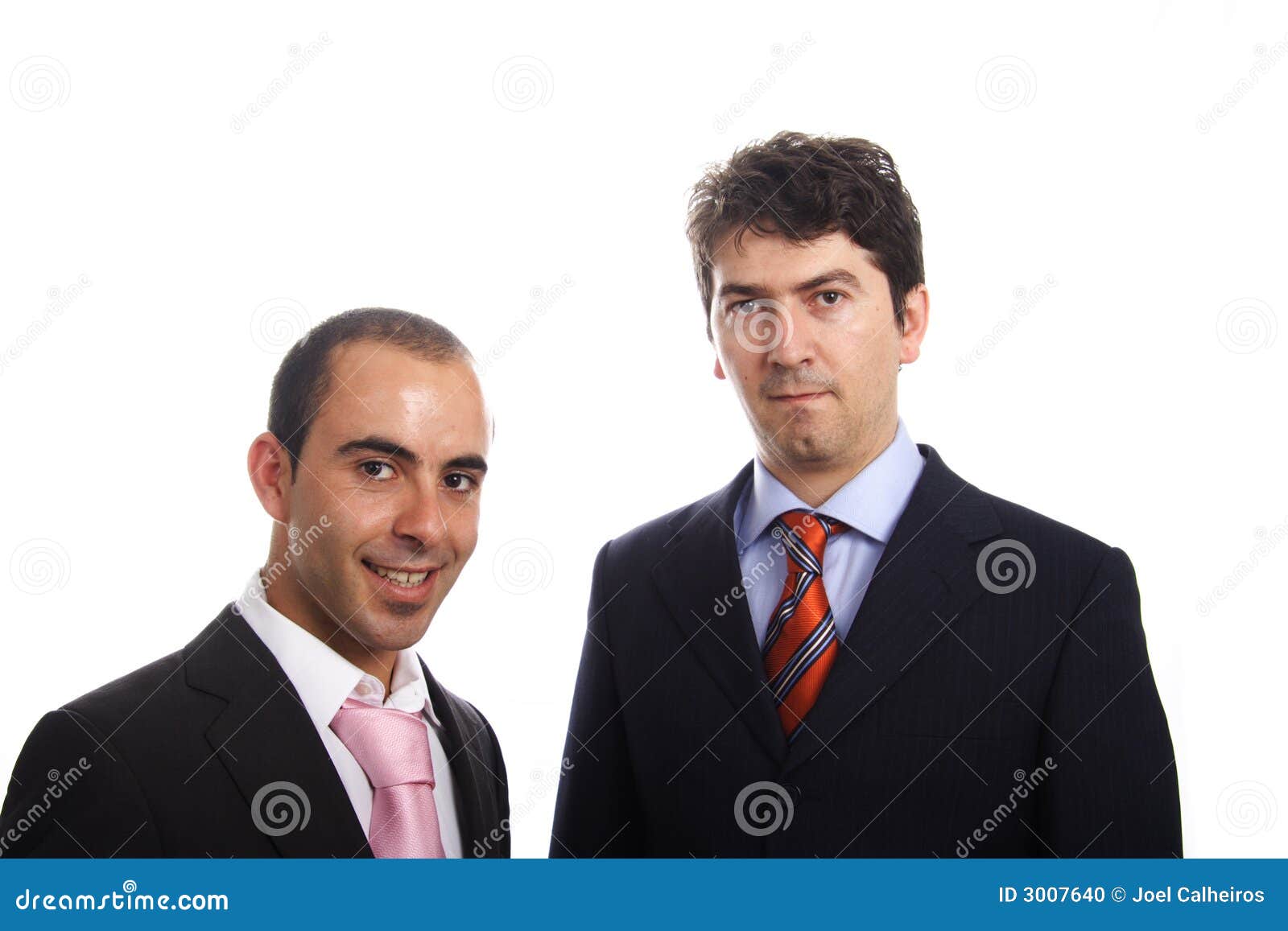 Two Young Business Men Portrait Stock Photo - Image of portrait ...