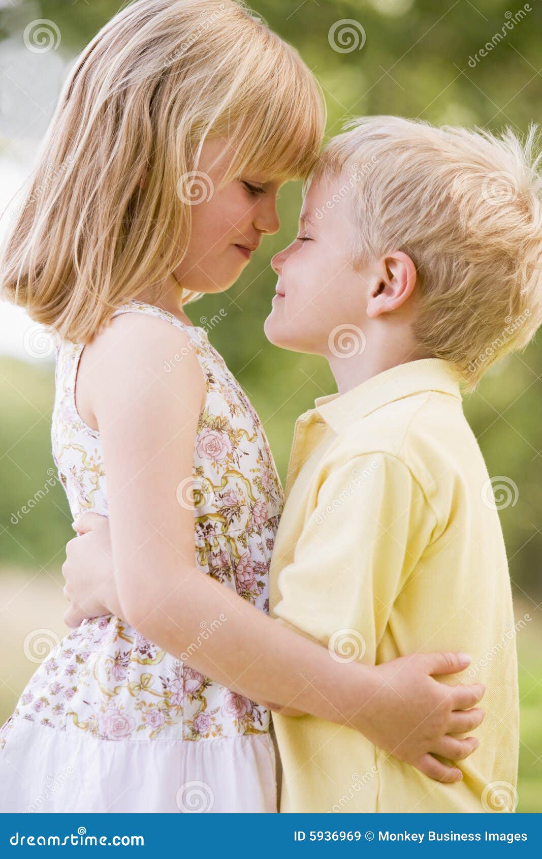 Children Hugging Pine (tree) Royalty-Free Stock Photo | CartoonDealer ...