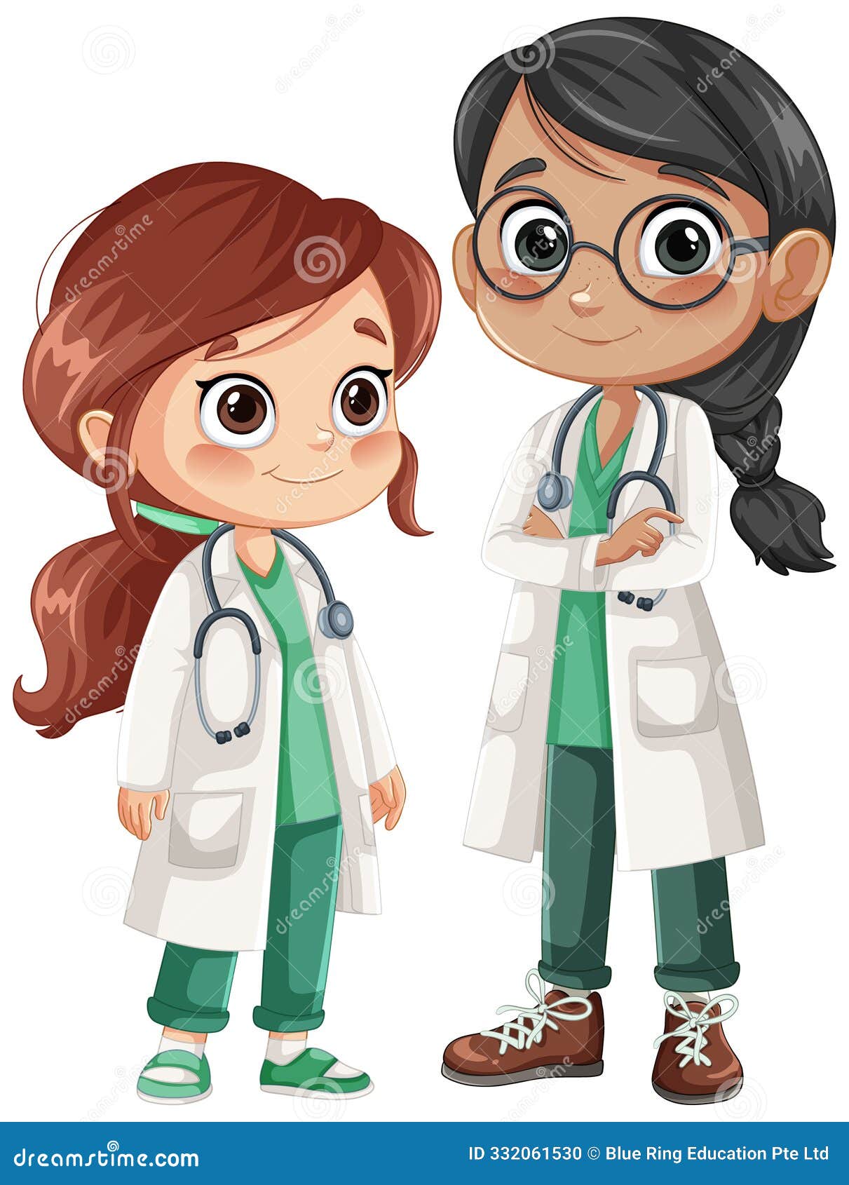 Young Doctors Defeated The Virus And Locked It In A Cage. Atypical ...