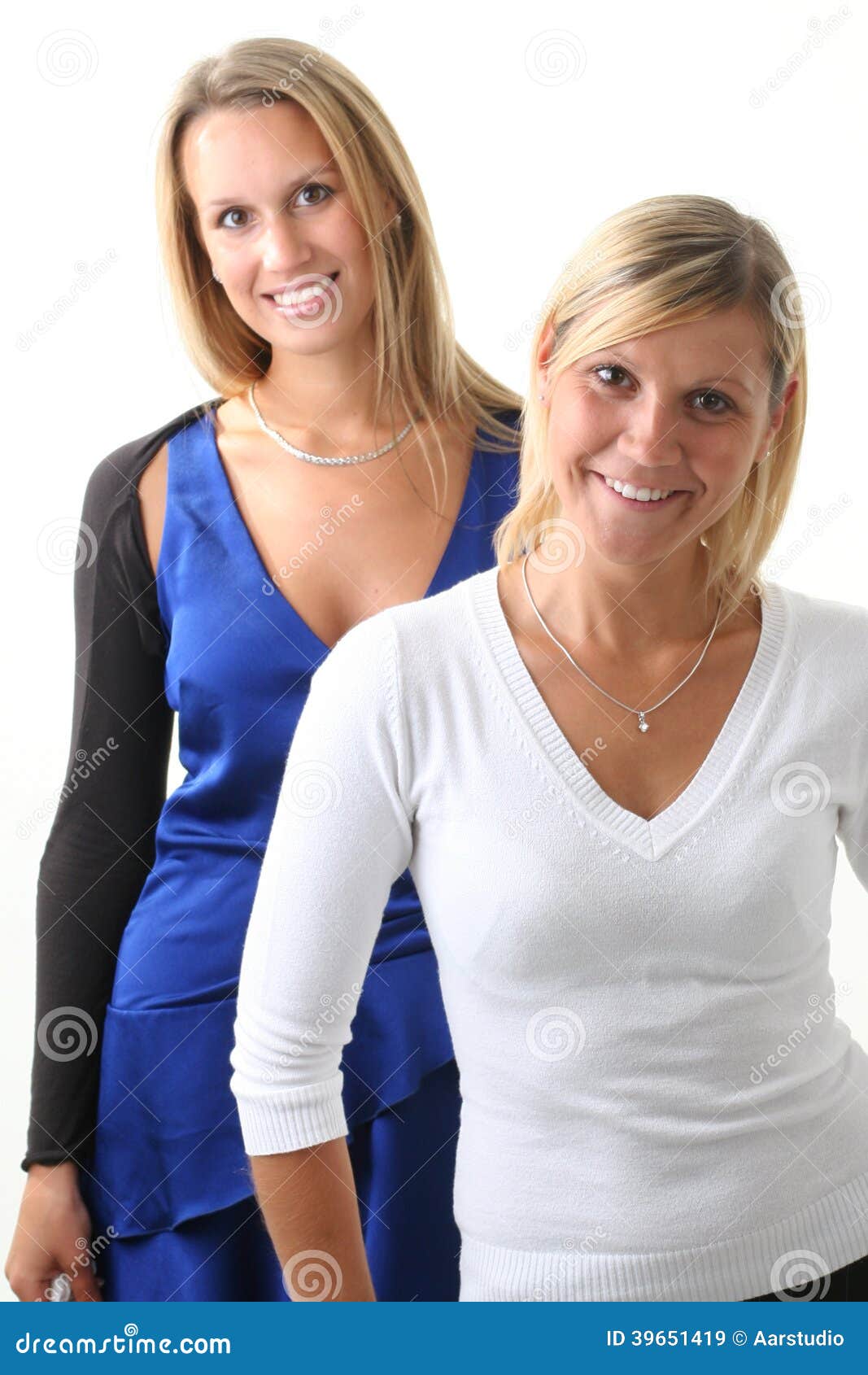 Two young girl freinds stock image. Image of female, beautiful - 39651419