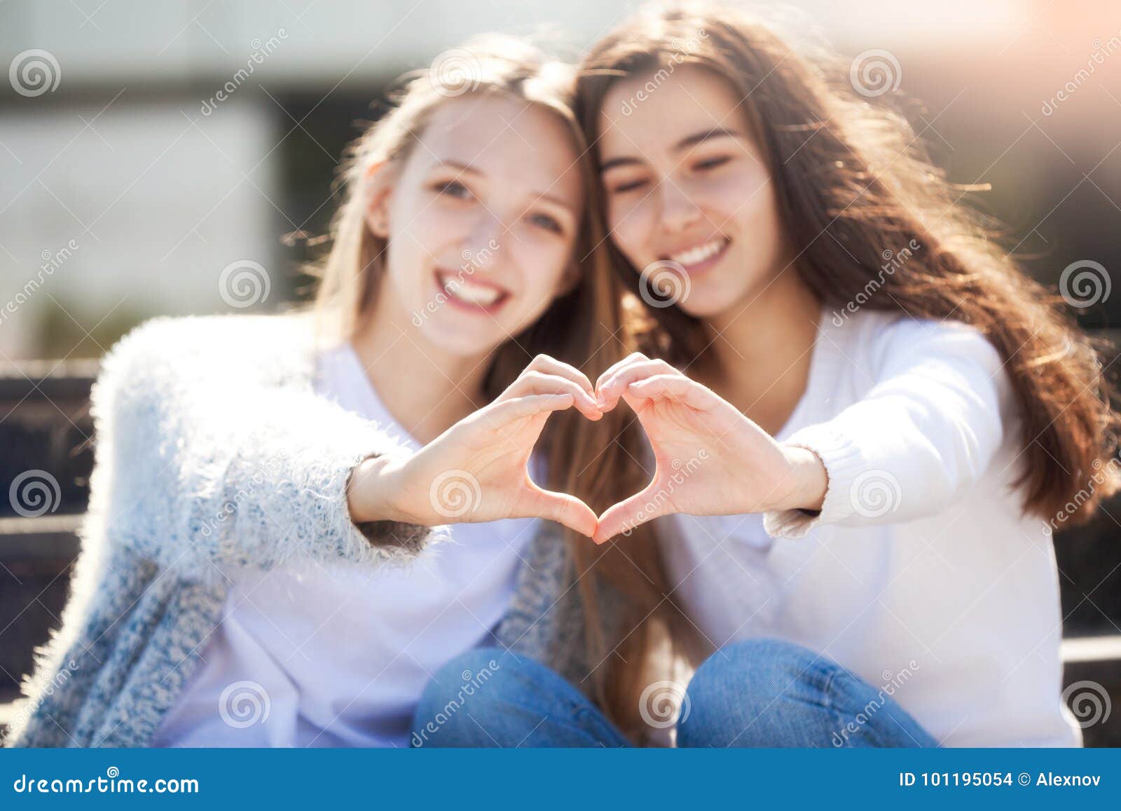 Two Girls Holding Hands in Shape of Heart Stock Photo - Image of heart ... Two Girls Holding Hands in Shape of Heart Stock Photo - Image of heart ...
