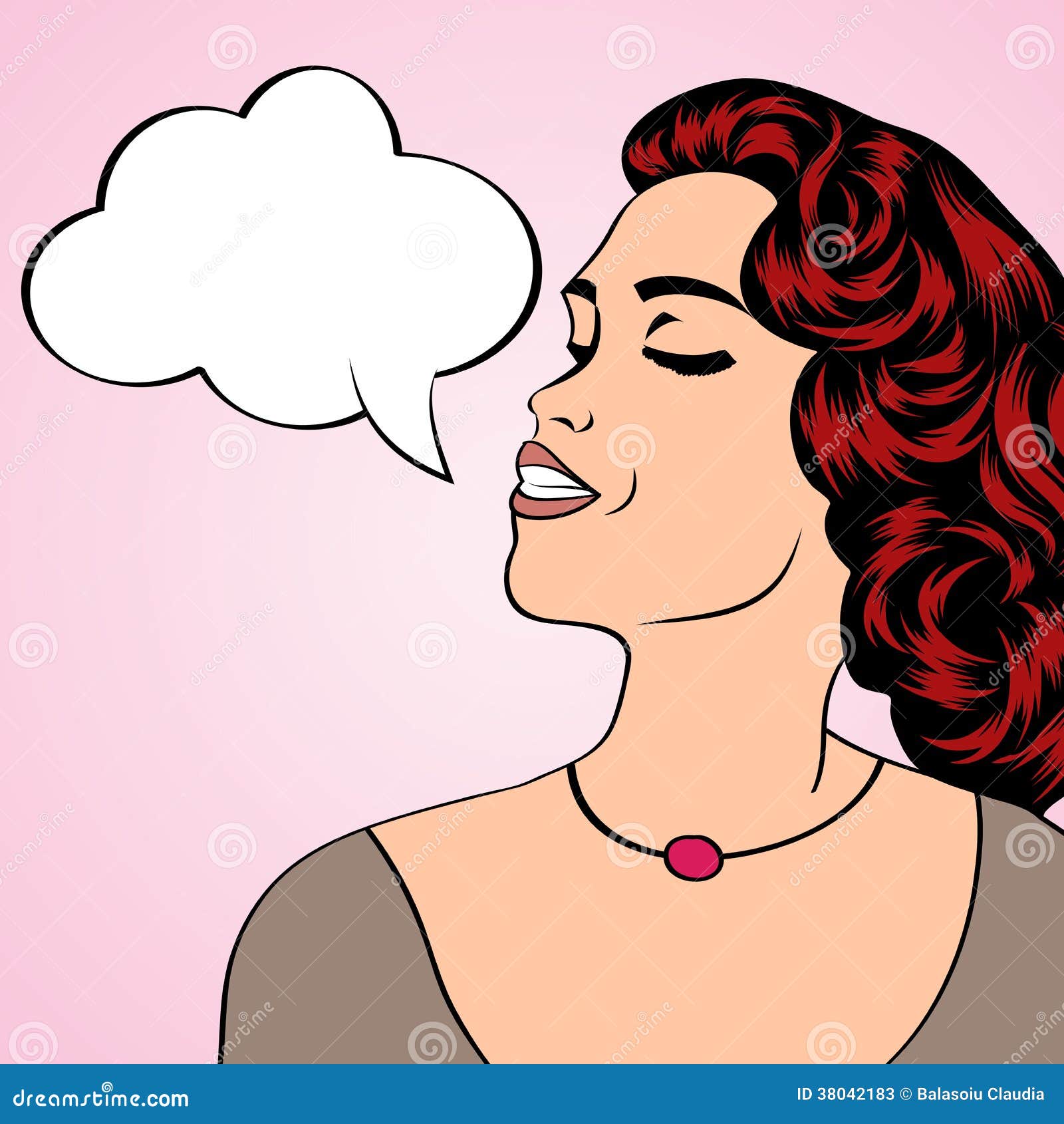 Two Young Girlfriends Talking, Comic Art Illustration Stock Vector ...