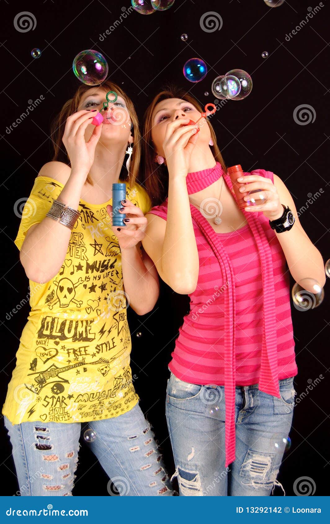 Two young girls stock photo. Image of innocence, person - 13292142