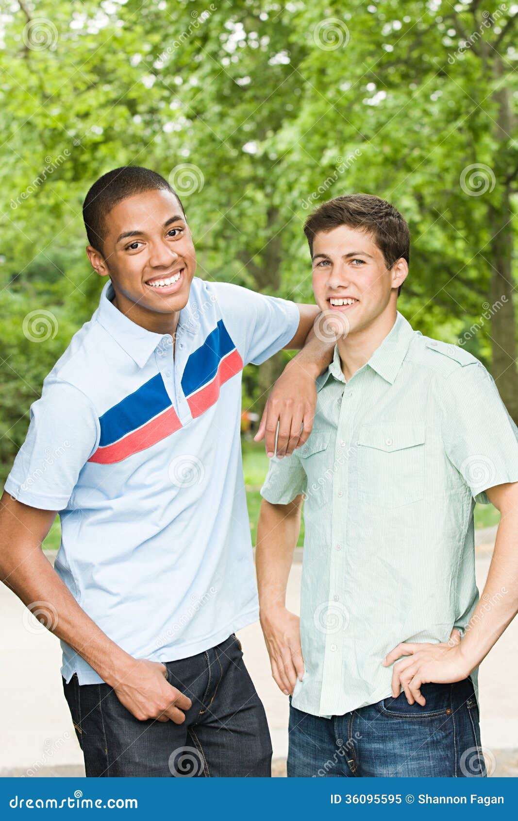 Two Young Male Friends Royalty Free Stock Photo - Image: 36095595