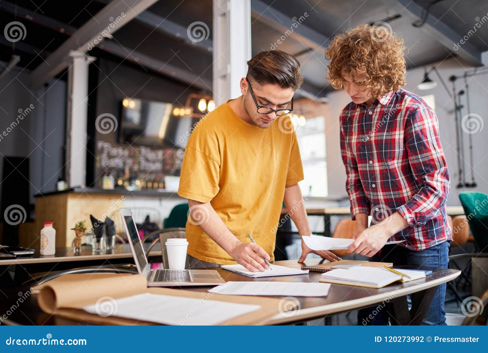 Businessmen planning work stock photo. Image of planning - 120273992