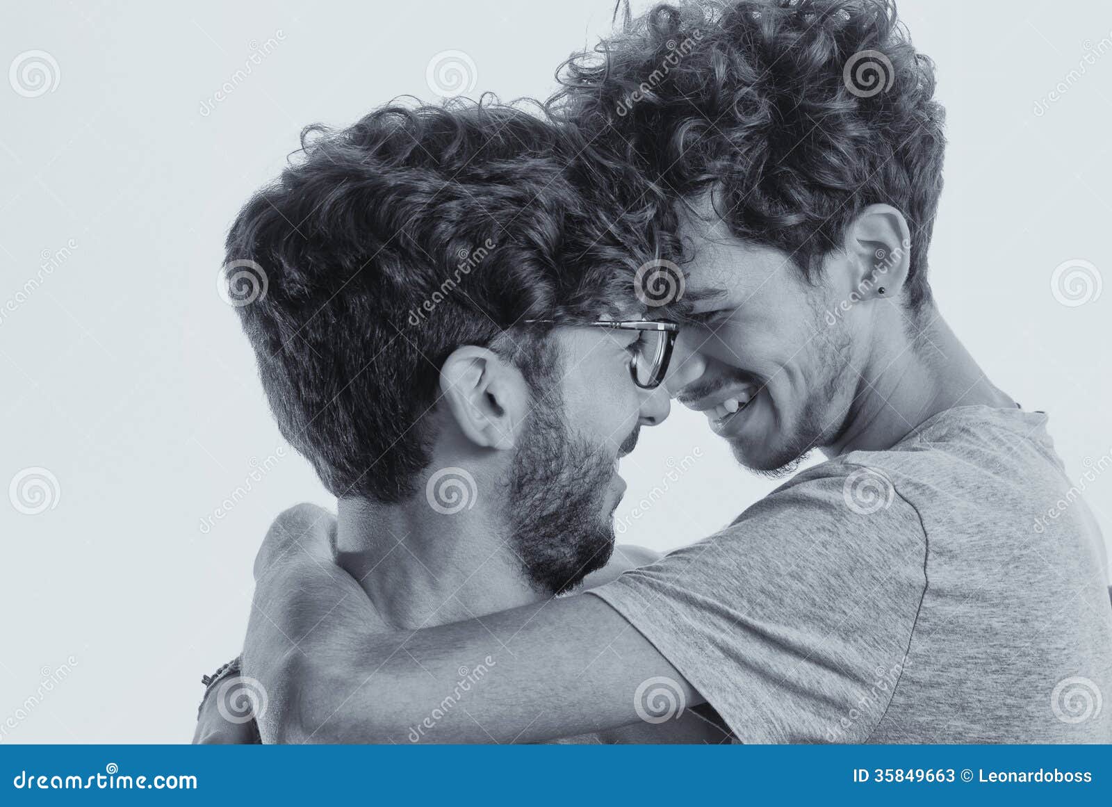 Two young men portrait stock image. Image of length, full - 35849663