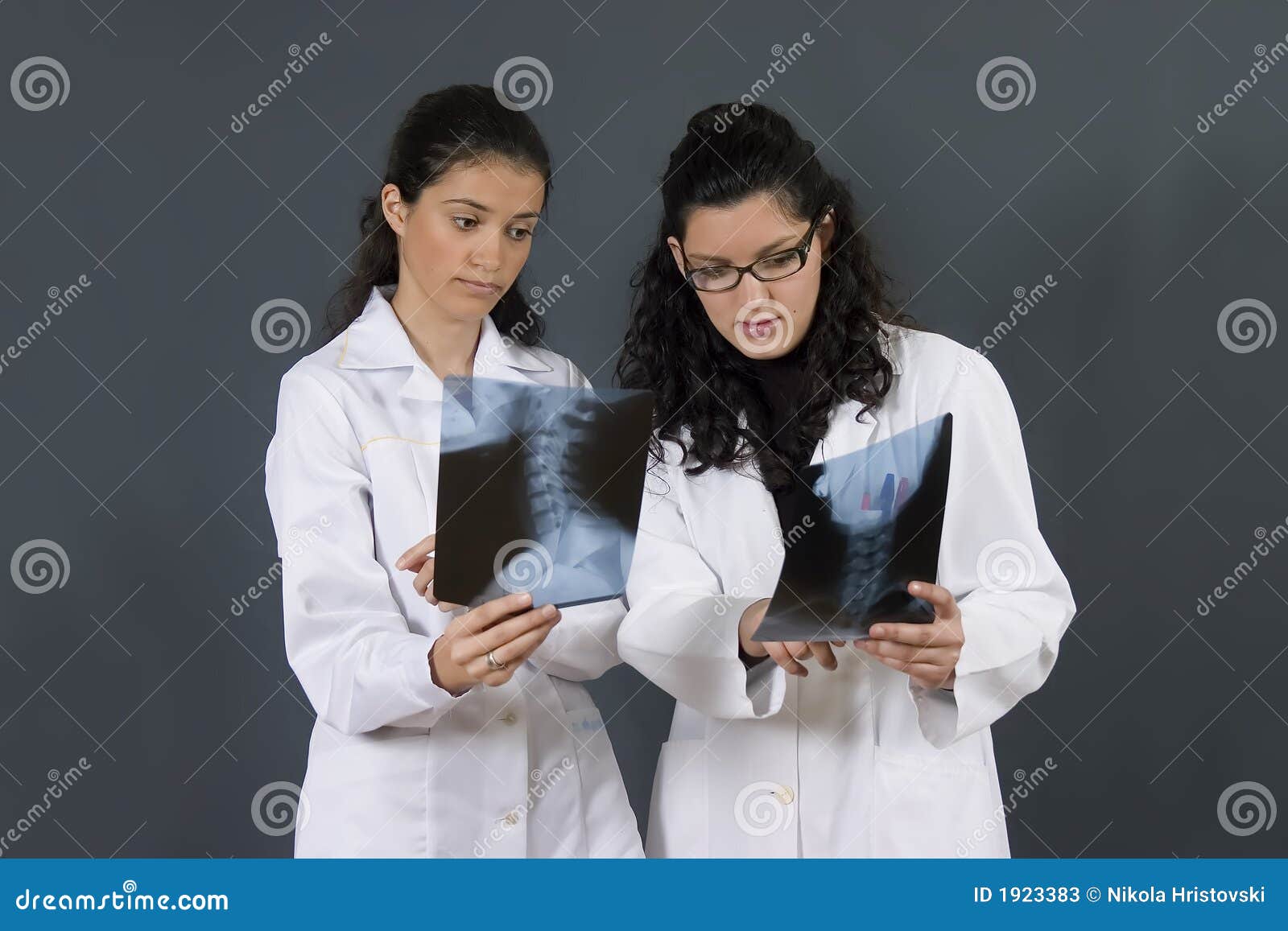 Two young nurses stock image. Image of lady, care, woman - 1923383