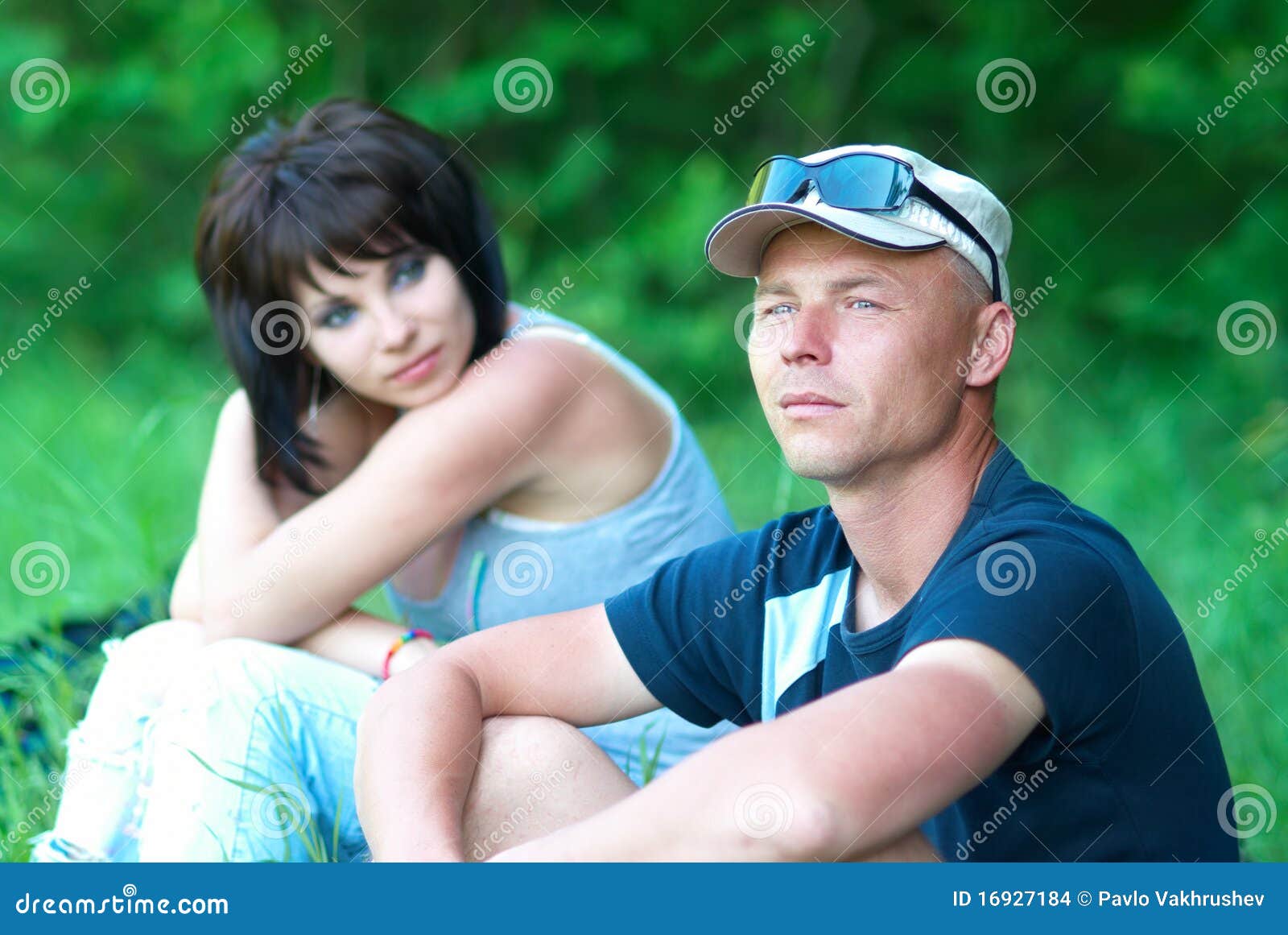 Two young people stock photo. Image of pair, girl, attractive - 16927184