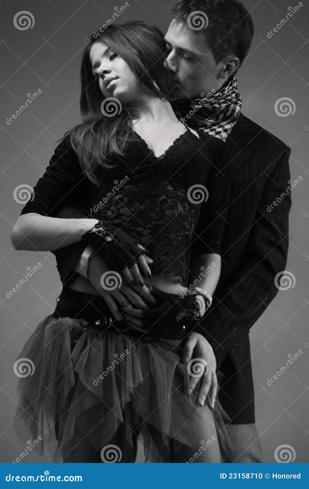 Two young people in love stock photo. Image of casual - 23158710