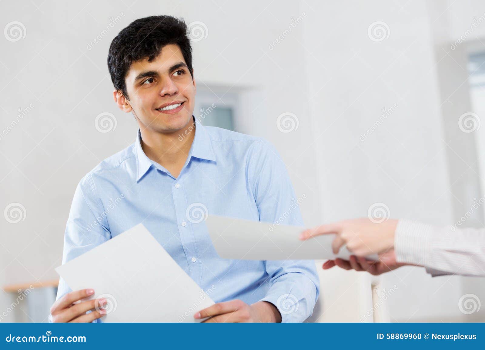 Two Young People Working As Partners Stock Photo - Image of college ...