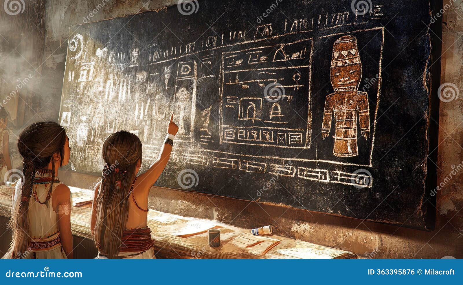 Ancient School In Forest Stock Photo | CartoonDealer.com #116949324