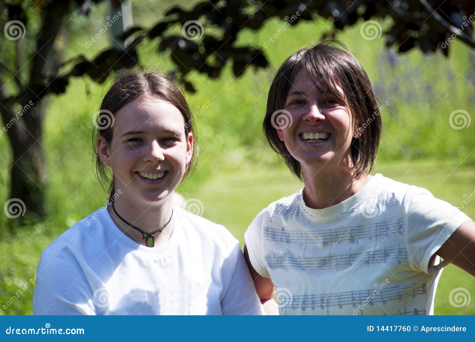 Two young teenagers stock photo. Image of person, portrait - 14417760