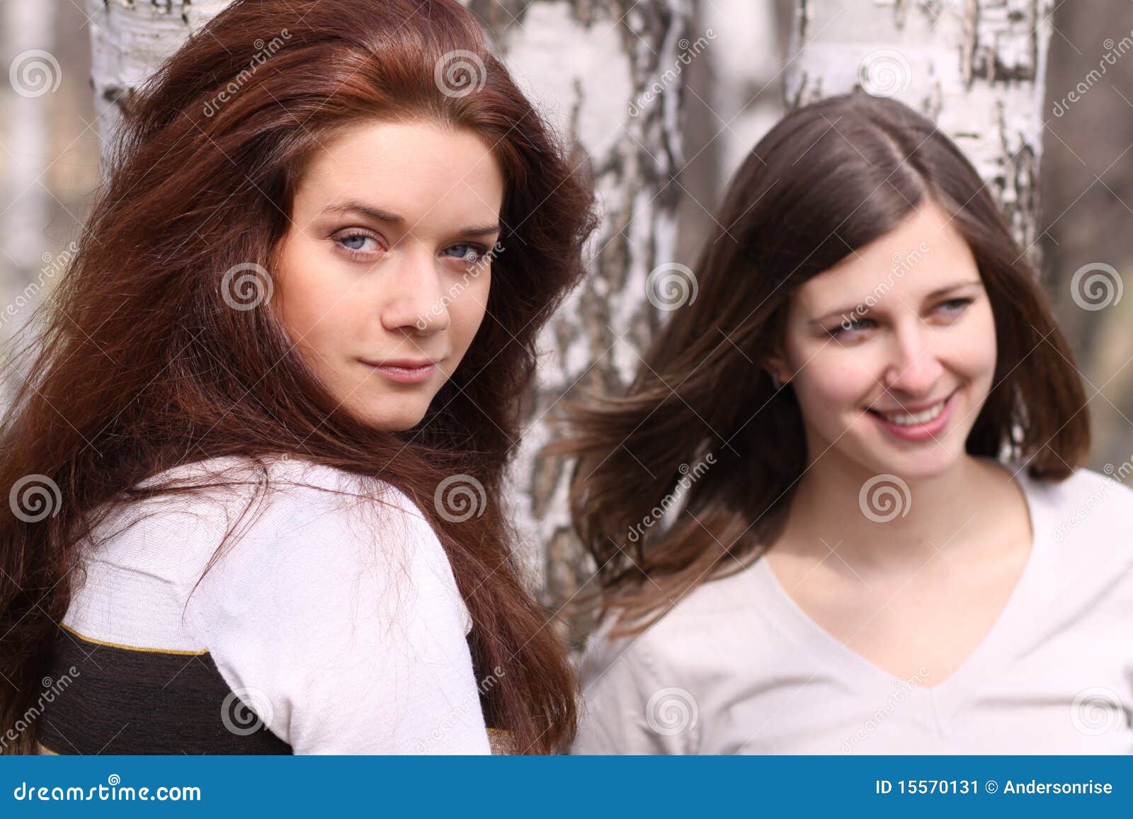 Two young women stock image. Image of caucasian, couple - 15570131