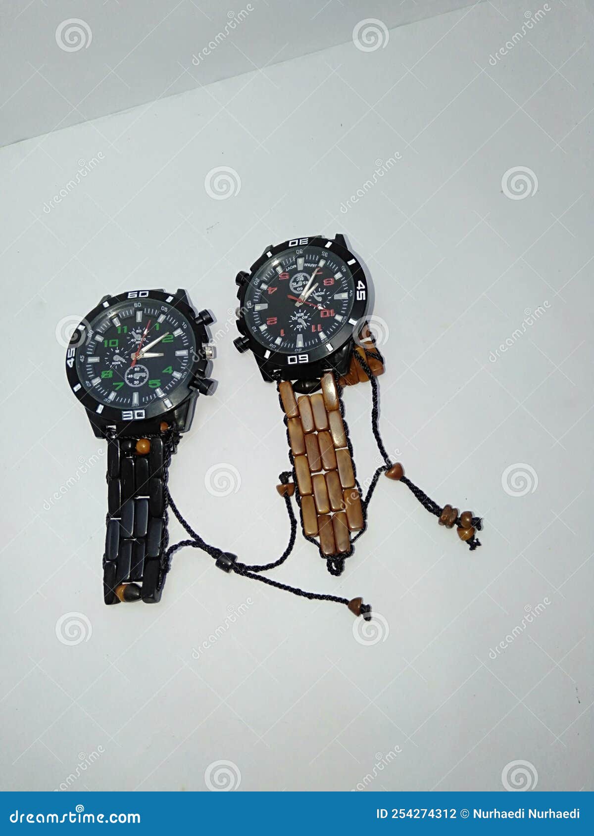 Two of Your Watches are Very Good Stock Photo - Image of circle, metal ...