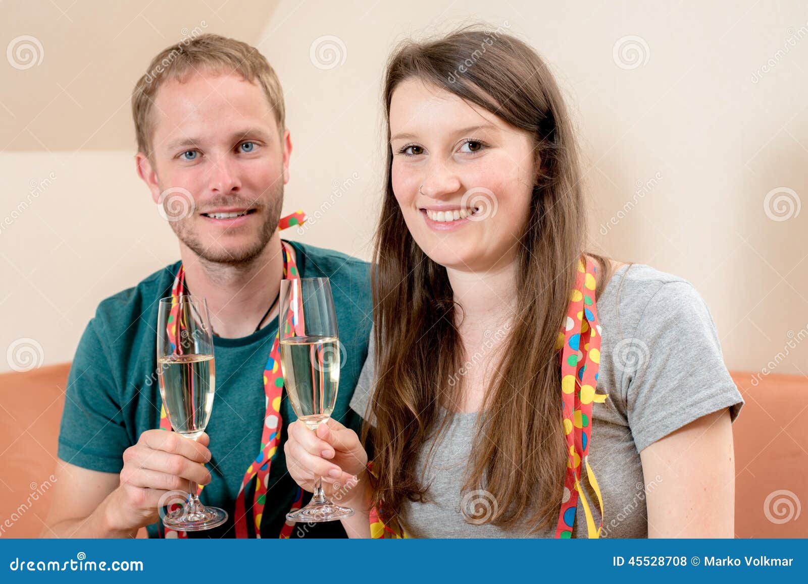 Twosome making a party stock photo. Image of happy, beautiful - 45528708