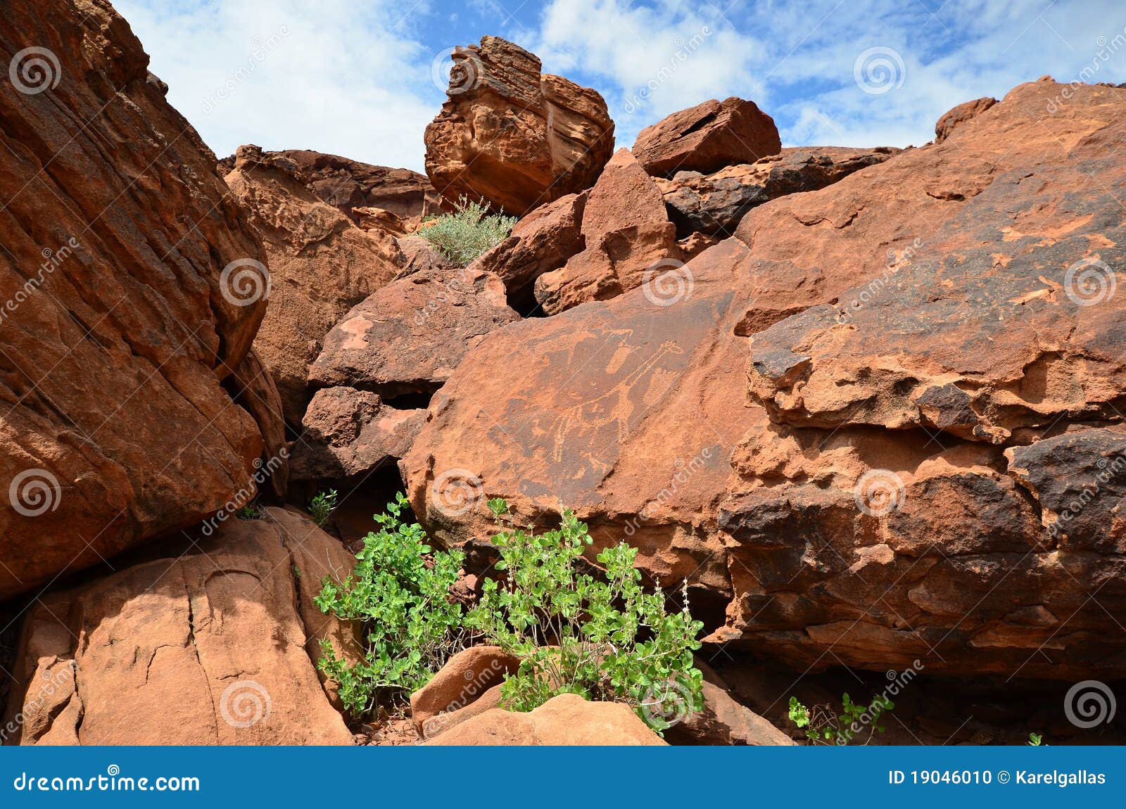 Twyfelfontein,Namibia stock photo. Image of archaeological - 19046010