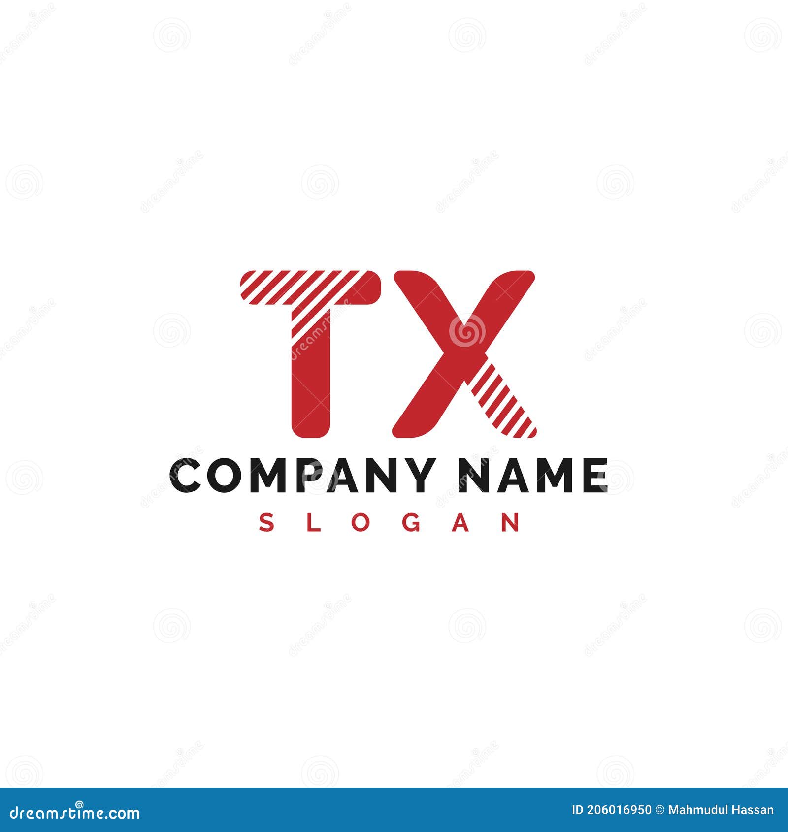 TX Letter Logo Design. TX Letter Logo Vector Illustration - Vector ...