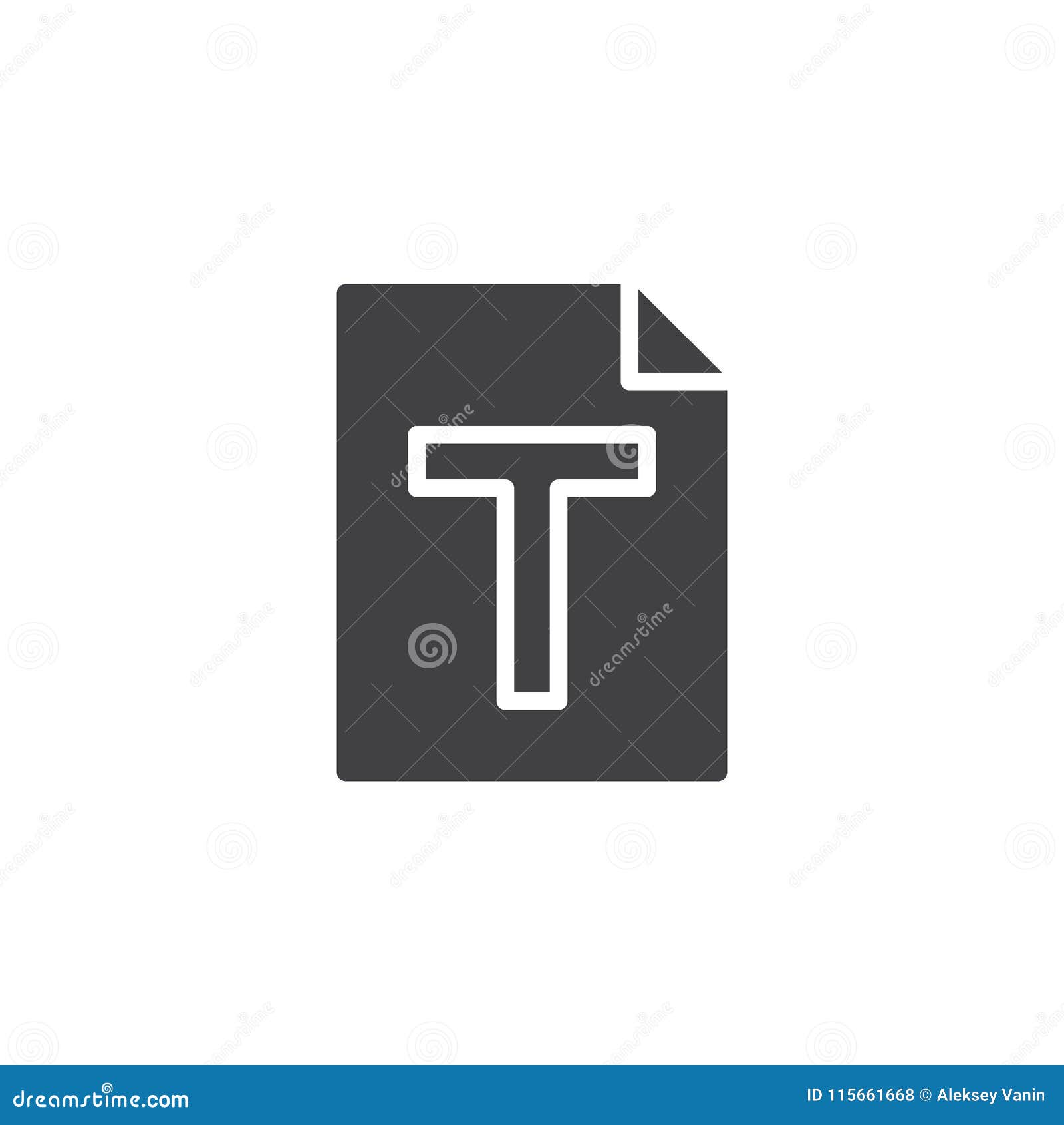 Txt File Format Vector Icon Stock Vector - Illustration of single, type ...