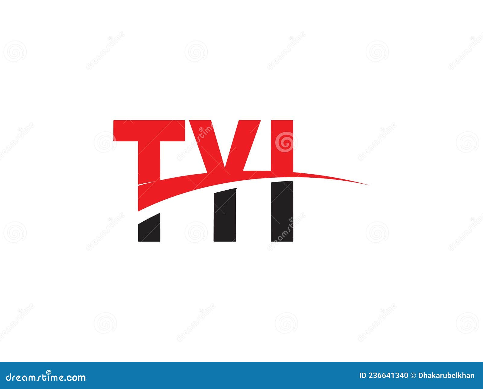 TYI Letter Initial Logo Design Vector Illustration Stock Vector ...