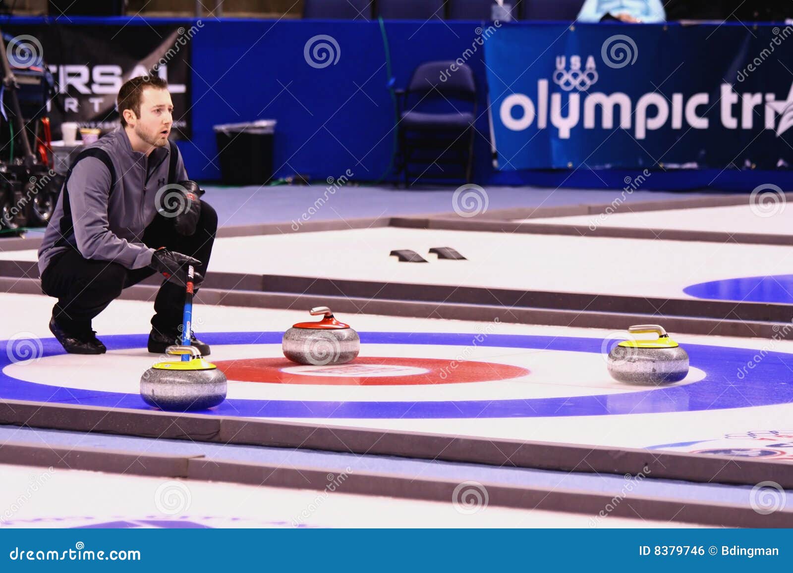 Tyler George - Curling Athlete Editorial Photo - Image of compete ...