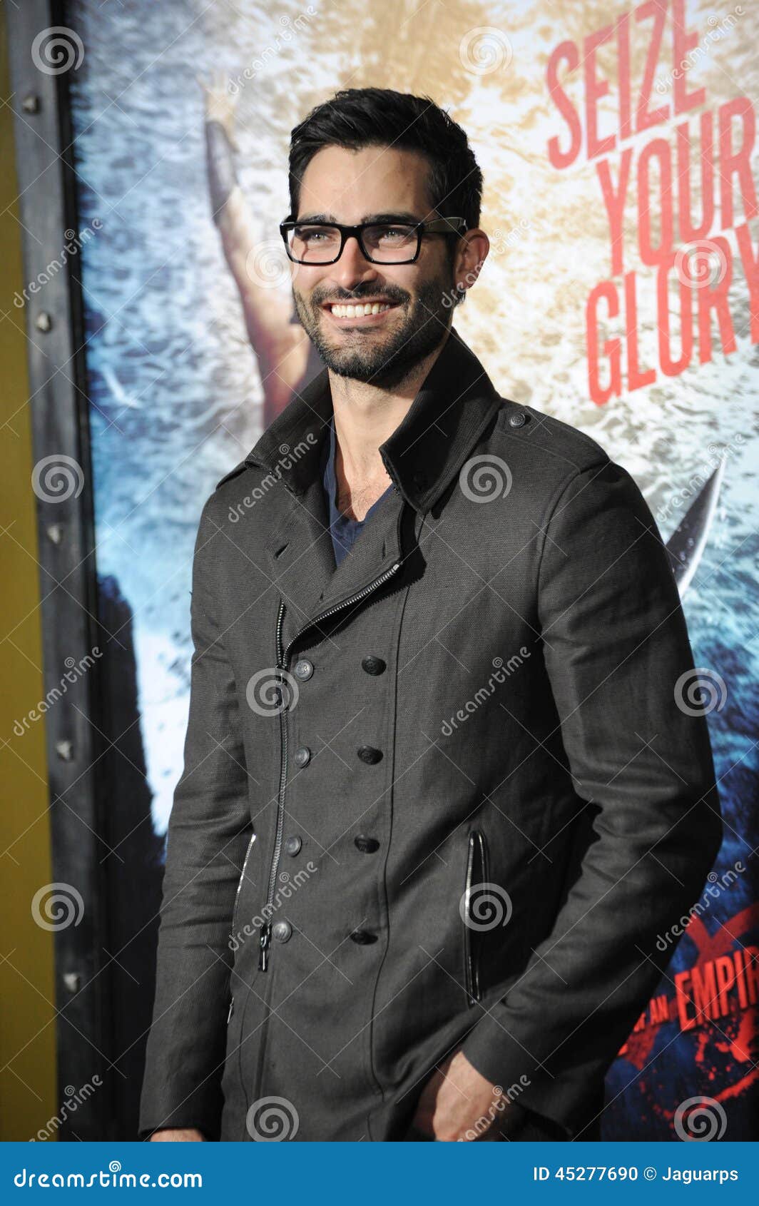 Tyler Hoechlin imagen editorial. Imagen de chaqueta, famoso - 45277690