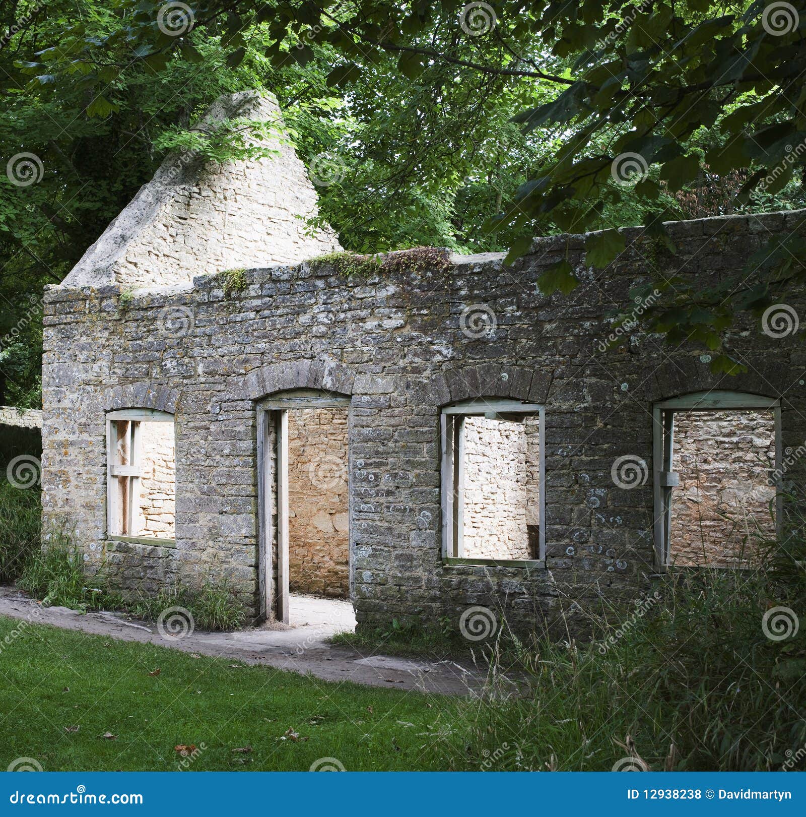 Tyneham village stock photo. Image of derserted, property - 12938238
