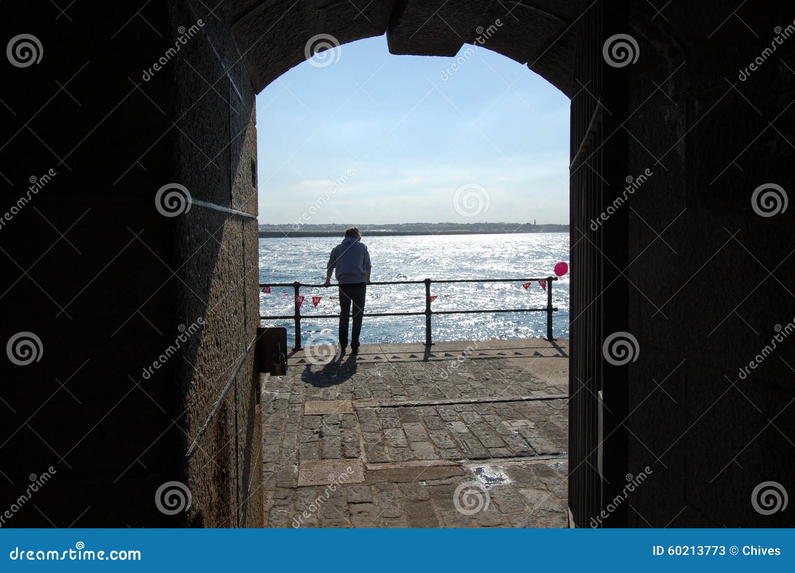 Tynemouth Pier Lighthouse Interior Stock Image - Image of south, light ...