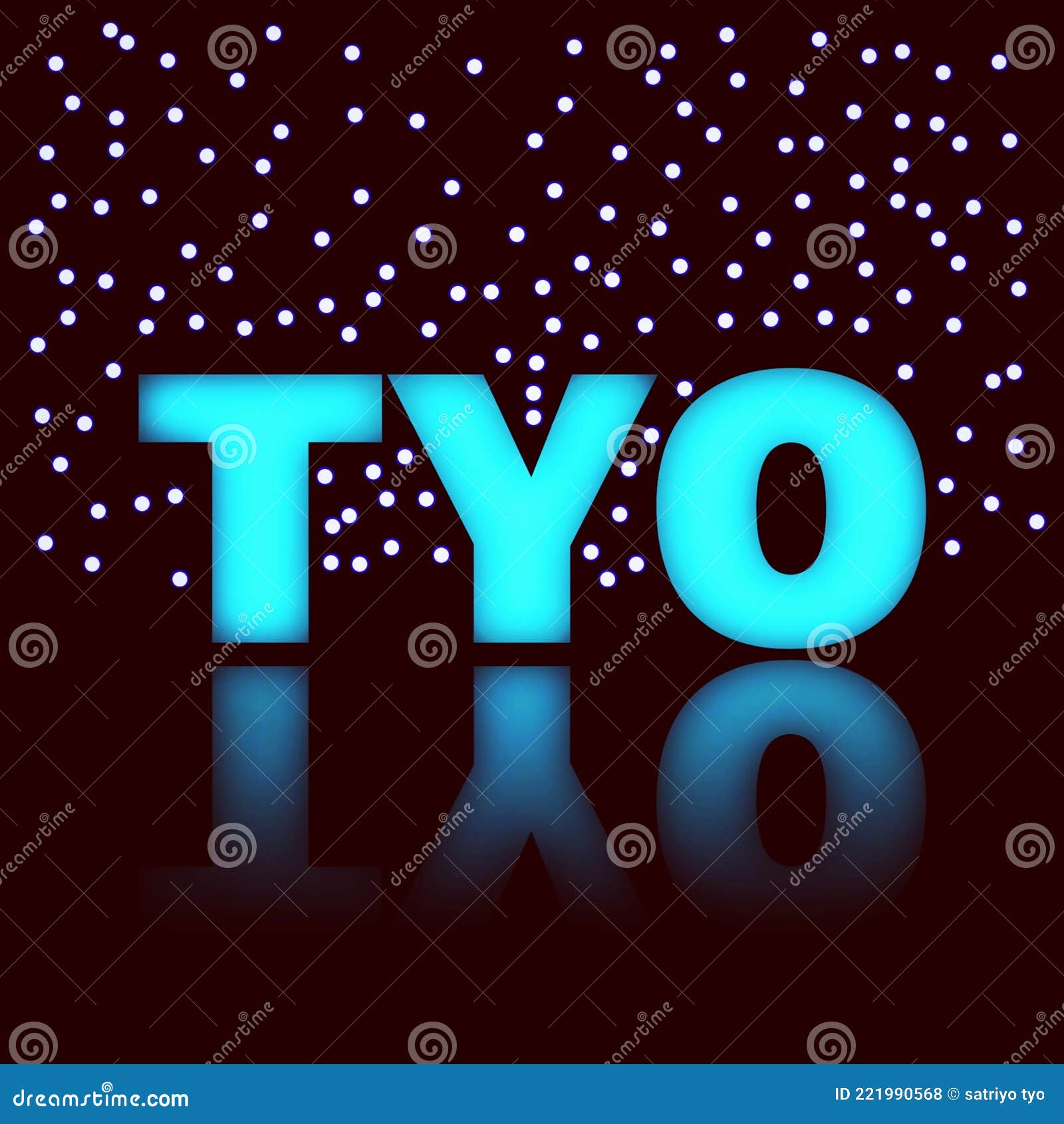 Tyo logo from me stock illustration. Illustration of advertising ...