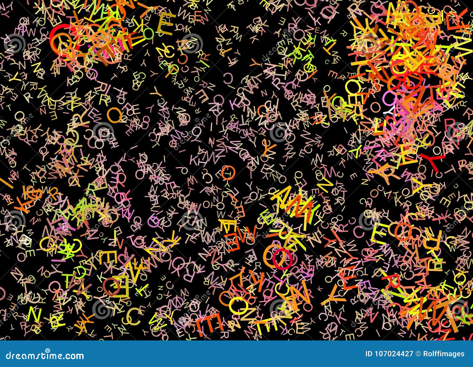 Type Background stock illustration. Illustration of generative - 107024427