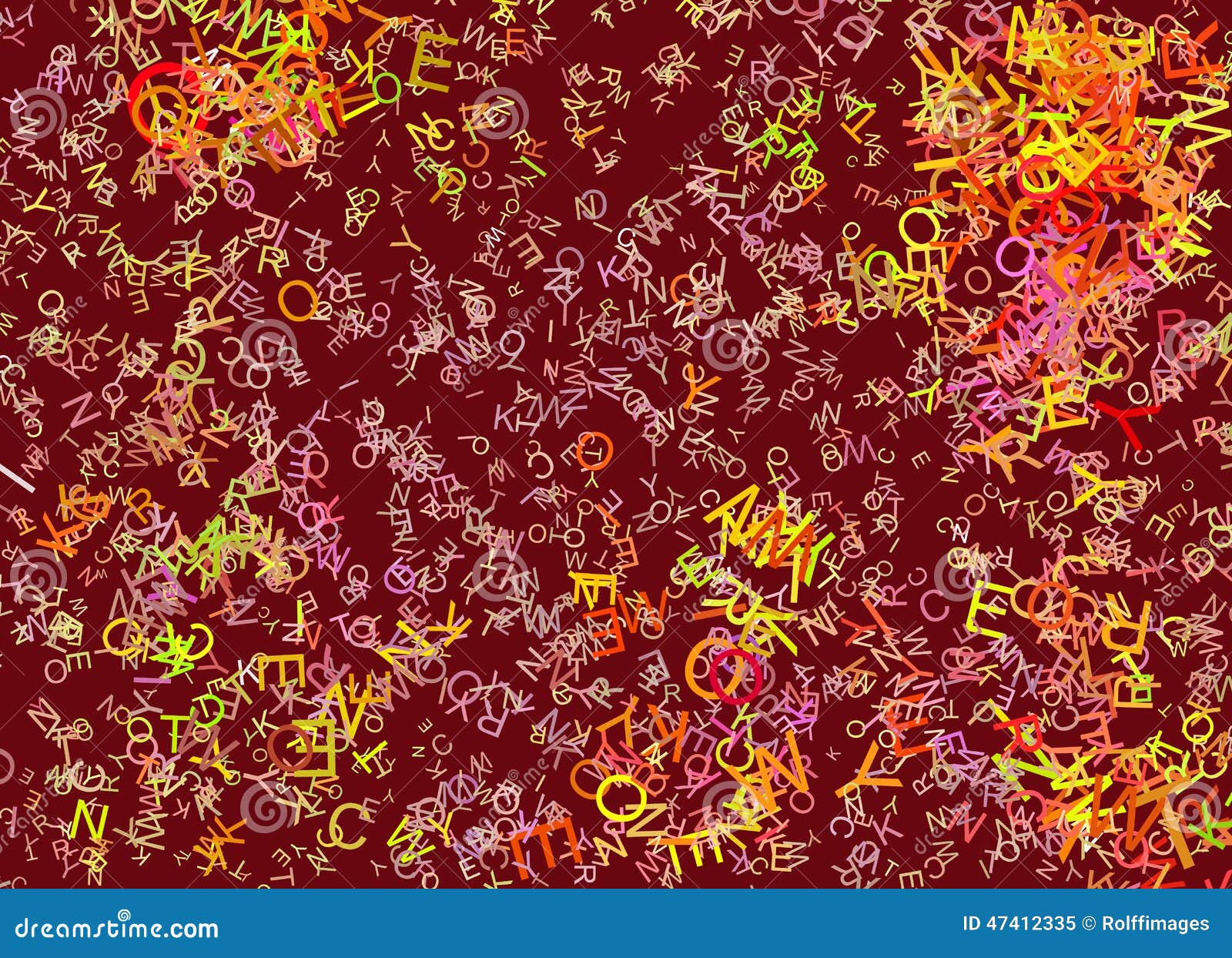 Type Background stock illustration. Illustration of pattern - 47412335