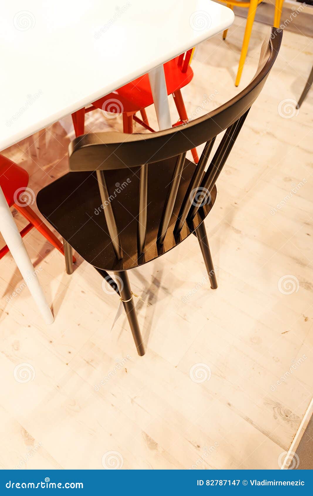 Model of chair stock illustration. Illustration of style - 82787147